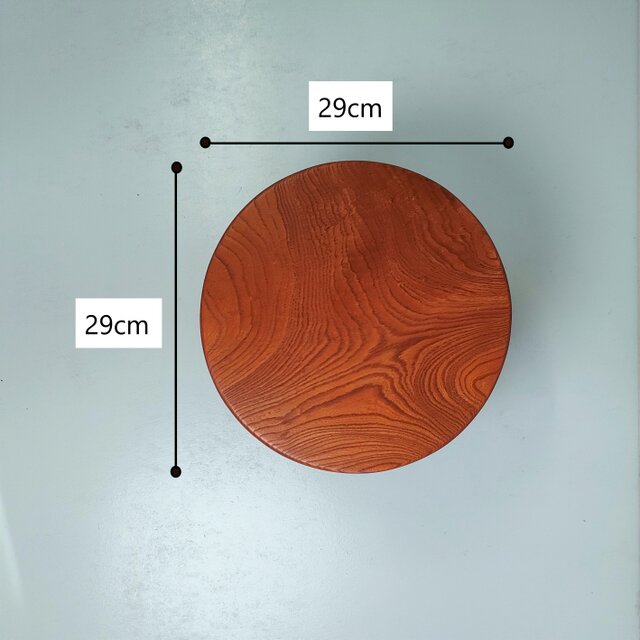 ケヤキの一枚板ミニテーブル no.02 ☆一点物☆ | iichi 日々の暮らしを心地よくするハンドメイドやアンティークのマーケットプレイス