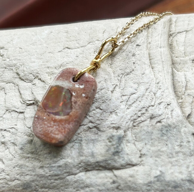 K24純金カンテラ オパール ペンダントトップ/ ピアス K24 Pure Gold Cantera Opal Pend | iichi 日々の暮らしを心地よくするハンドメイドやアンティークの ...