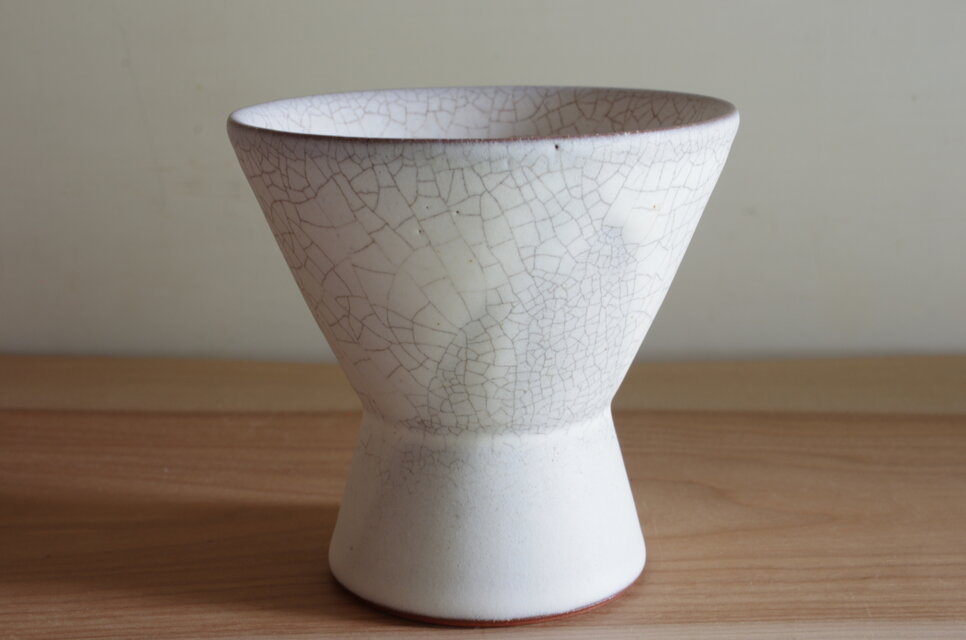 ゴブレット・マット・白・layered | iichi 日々の暮らしを心地よくするハンドメイドやアンティークのマーケットプレイス