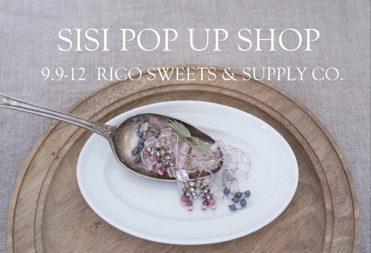 SISI POP UP SHOP | iichi ハンドメイド・クラフト作品・手仕事品の通販
