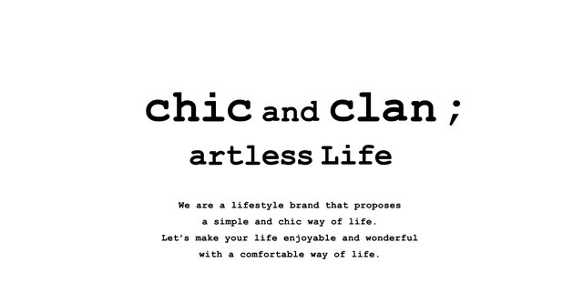 chic and clan ; artless Life 作品一覧 | iichi 日々の暮らしを心地よくするハンドメイドやアンティークのマーケットプレイス