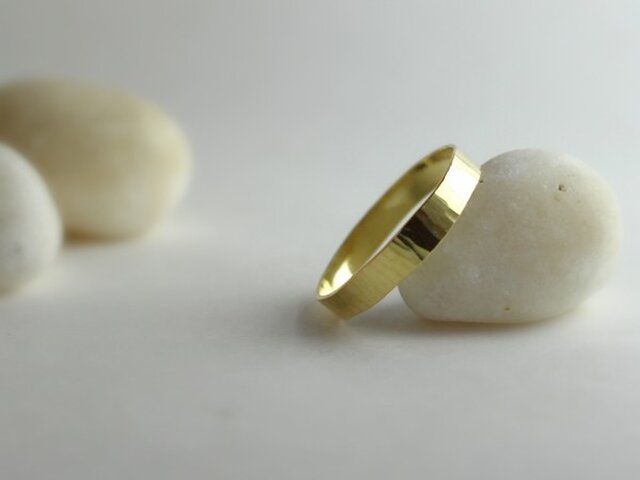 gold K18 Ring 0046 | iichi 日々の暮らしを心地よくするハンドメイドやアンティークのマーケットプレイス