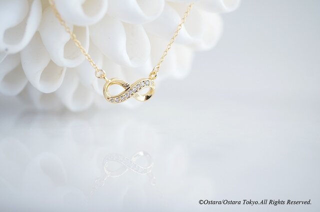 【14KGF】Necklace,Infinity LOVE | iichi ハンドメイド・クラフト作品・手仕事品の通販