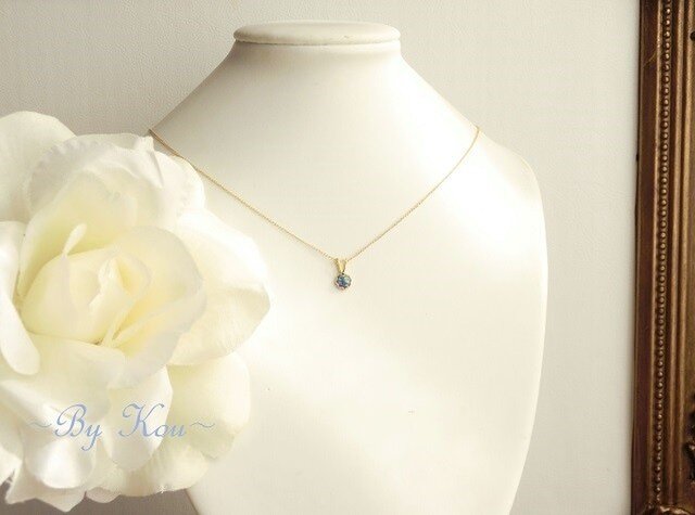 【14kgf】。＊★*small earth＊*・★V.dragon's breathネックレス。 | iichi 日々の暮らしを心地よくするハンドメイドやアンティークのマーケットプレイス