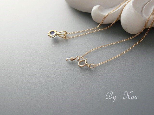 【14kgf】。＊★*small earth＊*・★V.dragon's breathネックレス。 | iichi 日々の暮らしを心地よくするハンドメイドやアンティークのマーケットプレイス