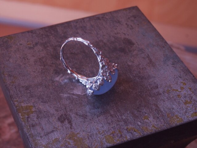 朝もやのリング SV/RP | iichi ハンドメイド・クラフト作品・手仕事品の通販