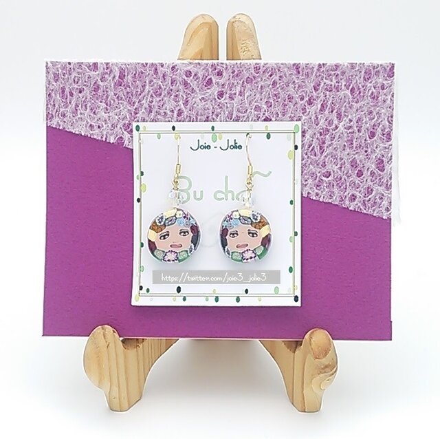 お得になりましたBu cha~シリーズ ピアス お花さん | Joie-Jolie | ハンドメイド通販 iichi（いいち）