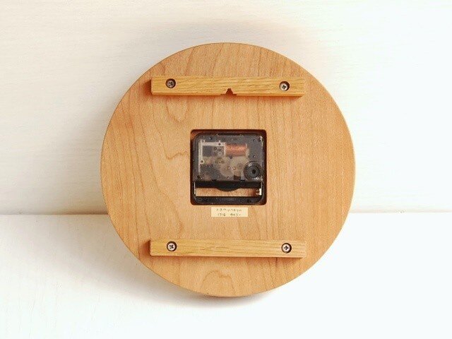 直径20cm 掛け時計 ﾁｪﾘｰ【1716】 | iichi ハンドメイド・クラフト作品・手仕事品の通販