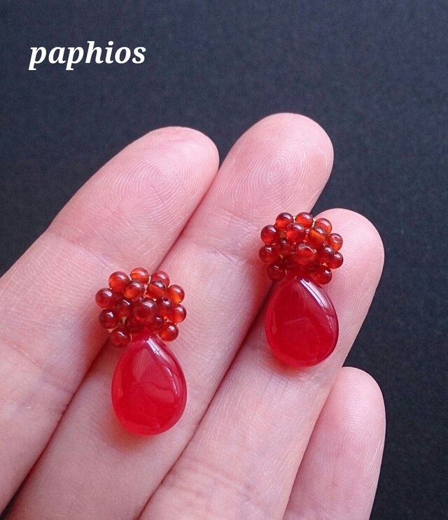 【オンライン限定】tubutubu petit/red | iichi ハンドメイド・クラフト作品・手仕事品の通販