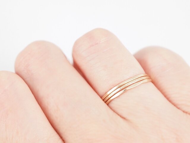 Layered Rings / Three | iichi 日々の暮らしを心地よくするハンドメイドやアンティークのマーケットプレイス