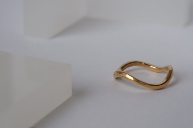 flux 波ring silver | iichi ハンドメイド・クラフト作品・手仕事品の通販