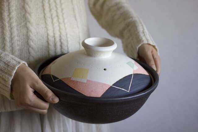 土鍋 layer | iichi ハンドメイド・クラフト作品・手仕事品の通販