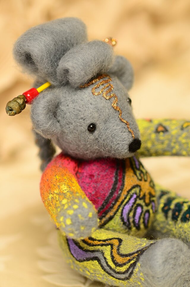 N0.84 浮世絵のアーティスティックドール | iichi 日々の暮らしを心地よくするハンドメイドやアンティークのマーケットプレイス