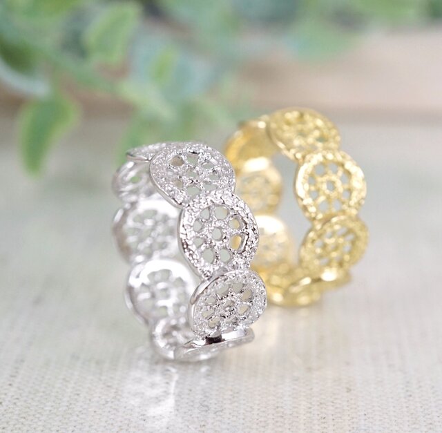 SV（Rh）リング「limone」 | iichi 日々の暮らしを心地よくするハンドメイドやアンティークのマーケットプレイス