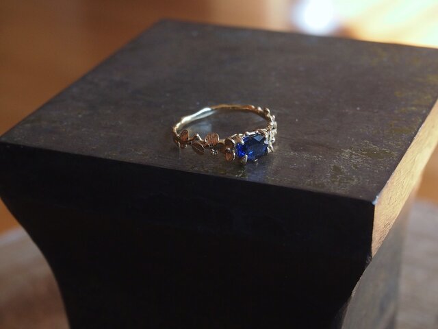 ＊ご予約＊花冠のリング k22GP | iichi ハンドメイド・クラフト作品・手仕事品の通販