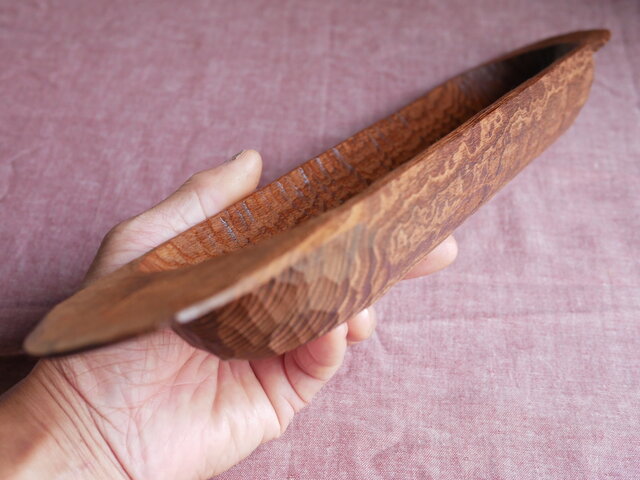 えんじゅ木皿 #0258 | iichi ハンドメイド・クラフト作品・手仕事品の通販