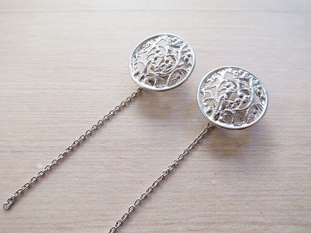 ローズガーデンレイン イヤープット Rosegarden Rain EP0094-S | iichi 日々の暮らしを心地よくするハンドメイドやアンティークのマーケットプレイス