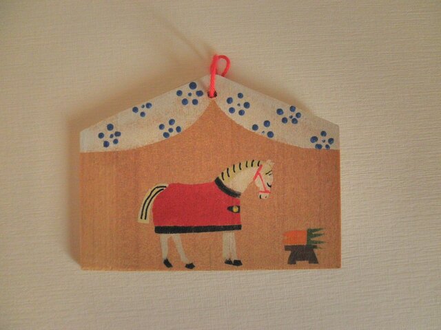 emakko 赤い馬着 | iichi ハンドメイド・クラフト作品・手仕事品の通販