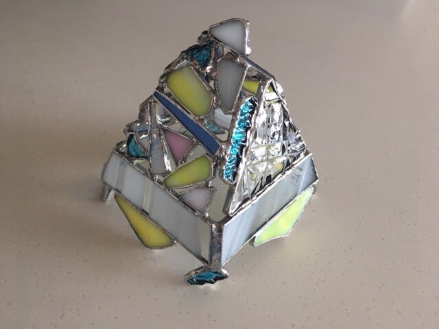 『ミッドナイト』LEDライト クリアー ガラス Bay View | iichi ハンドメイド・クラフト作品・手仕事品の通販