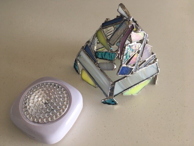 『ミッドナイト』LEDライト クリアー ガラス Bay View | iichi ハンドメイド・クラフト作品・手仕事品の通販