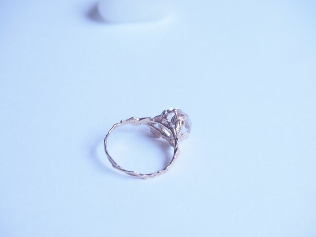 木漏れ日のリングSV・k22GP | iichi 日々の暮らしを心地よくするハンドメイドやアンティークのマーケットプレイス