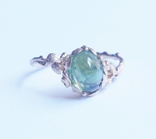 蔦のリング SV．k18GP | iichi ハンドメイド・クラフト作品・手仕事品の通販