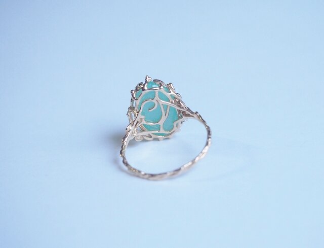 蔦のリング SV・k22GP | iichi ハンドメイド・クラフト作品・手仕事品の通販