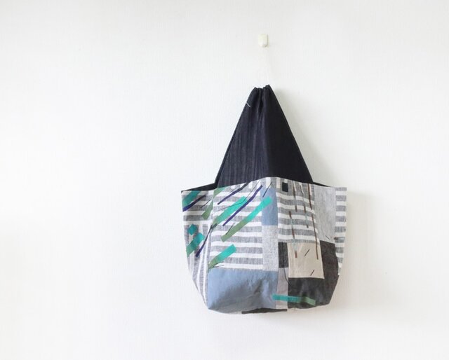 ワンハンドル バッグ「nibi」 | iichi 日々の暮らしを心地よくするハンドメイドやアンティークのマーケットプレイス