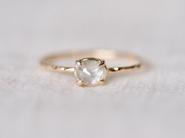 Morning Fog Diamond Ring | iichi ハンドメイド・クラフト作品・手仕事品の通販