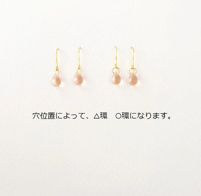 d14-116【ぶどう】チェーンの色＆長さえらべる/しずくドロップのシンプルネックレス | iichi 日々の暮らしを心地よくするハンドメイドやアンティークのマーケットプレイス