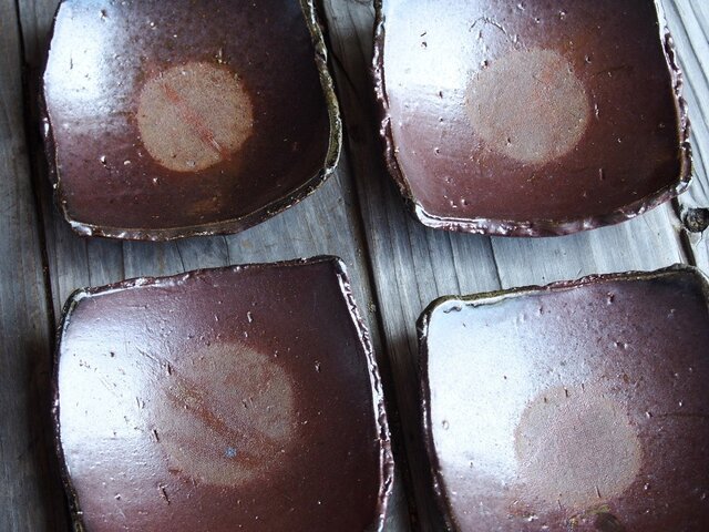 備前 角小皿 sr7-016 | iichi ハンドメイド・クラフト作品・手仕事品の通販