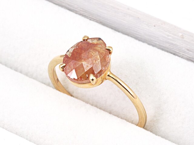 Rough Diamond Ring | iichi ハンドメイド・クラフト作品・手仕事品の通販