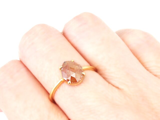 Rough Diamond Ring | iichi ハンドメイド・クラフト作品・手仕事品の通販