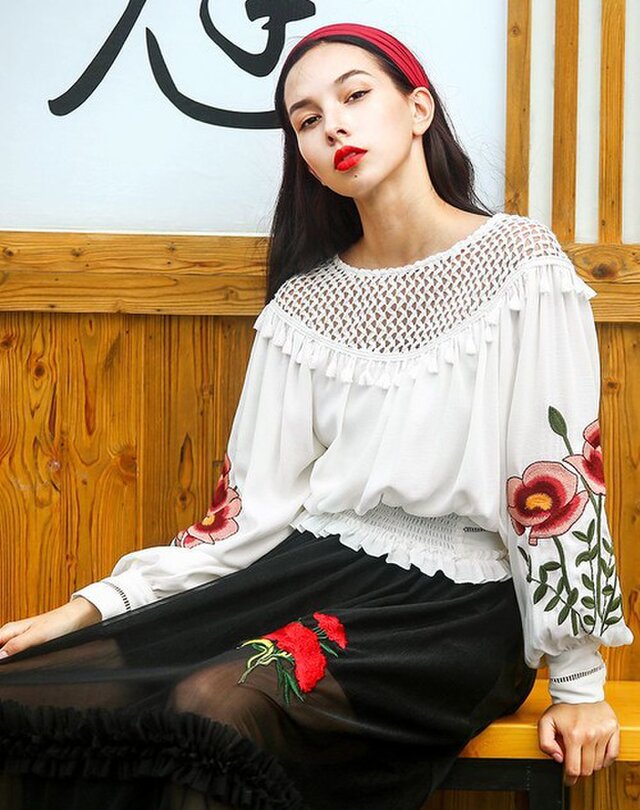 36026.0015 メッシュBIGフラワーCT | iichi 上質なハンドメイド通販サイト