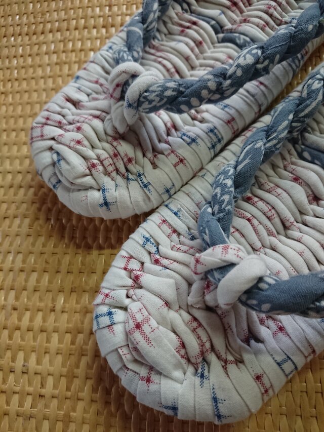 布ぞうり 25～26cm | iichi ハンドメイド・クラフト作品・手仕事品の通販