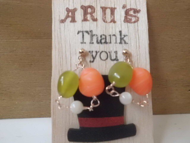 三角ピアス（PG） | iichi ハンドメイド・クラフト作品・手仕事品の通販