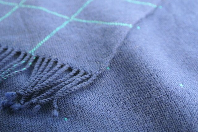 ＊sale＊ double cloth muffler #18 | iichi 日々の暮らしを心地よくするハンドメイドやアンティークの ...