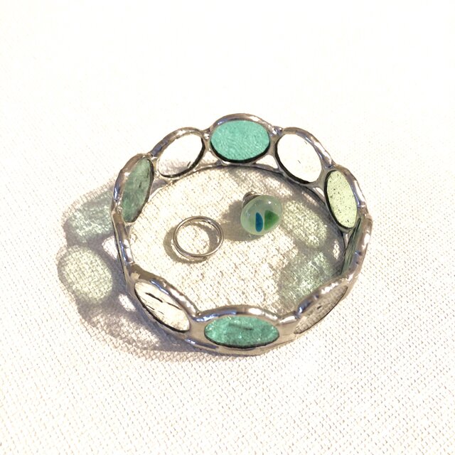 トレイ・Bonbon（グリーン） | iichi ハンドメイド・クラフト作品・手仕事品の通販