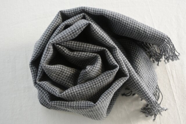 ＊sale＊ double cloth muffler #21 | iichi 日々の暮らしを心地よくするハンドメイドやアンティークの ...