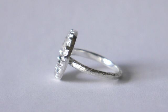 Native circle ring(sv) | iichi ハンドメイド・クラフト作品・手仕事品の通販