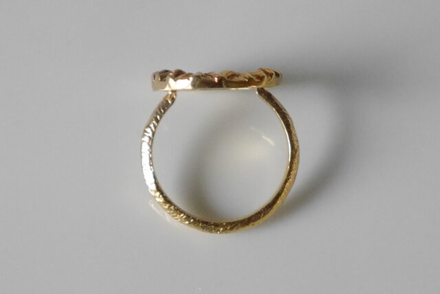 再販★Native circle ring(K22GP) | Argent*Bar | ハンドメイド通販 iichi（いいち）