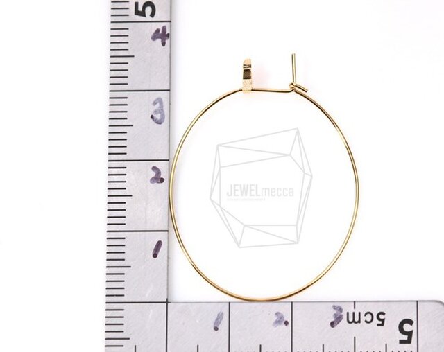 ERG-044-G【4個入り】スターピアスフック,Stone Setting Hoop Ear Wire/30mm | iichi 日々の暮らしを心地よくするハンドメイドやアンティークの ...