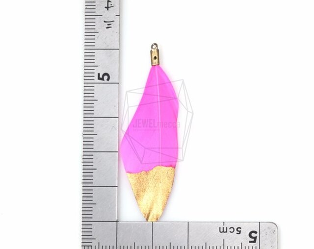 BSC-012-G【5個入り】ダックフェザーチャーム,Gold Dipped Duck Feather Charm | iichi 日々の暮らしを心地よくするハンドメイドやアンティークの ...