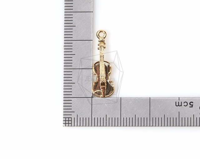 PDT-683-G【2個入り】バイオリンチャーム,Violin Charm/8mm x 21mm | iichi ハンドメイド・クラフト作品・手仕事品の通販