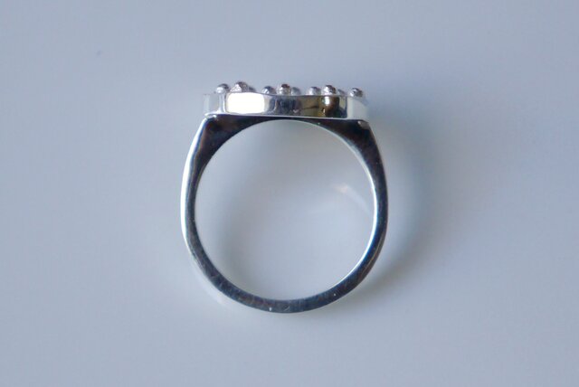 Dot ring（sv）★ドット★シルバー★リング★ | iichi 日々の暮らしを心地よくするハンドメイドやアンティークのマーケットプレイス