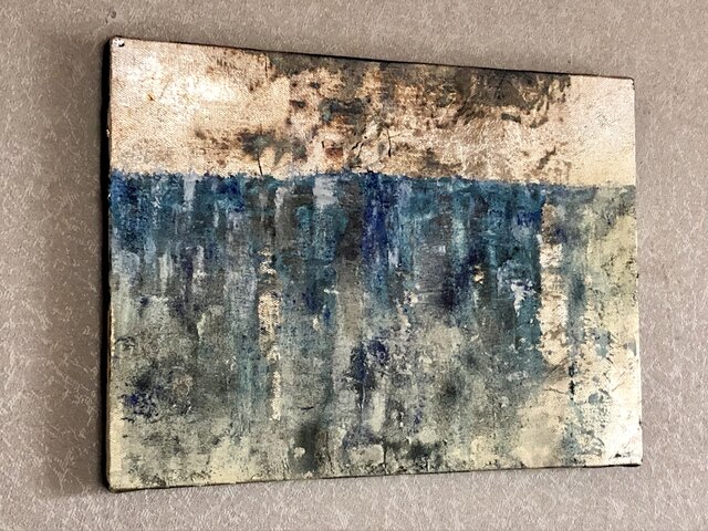 Work 05.07'19 ー The sapphire cliff in the gold fog ー | iichi ハンドメイド・クラフト作品・手仕事品の通販