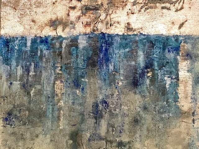 Work 05.07'19 ー The sapphire cliff in the gold fog ー | iichi ハンドメイド・クラフト作品・手仕事品の通販