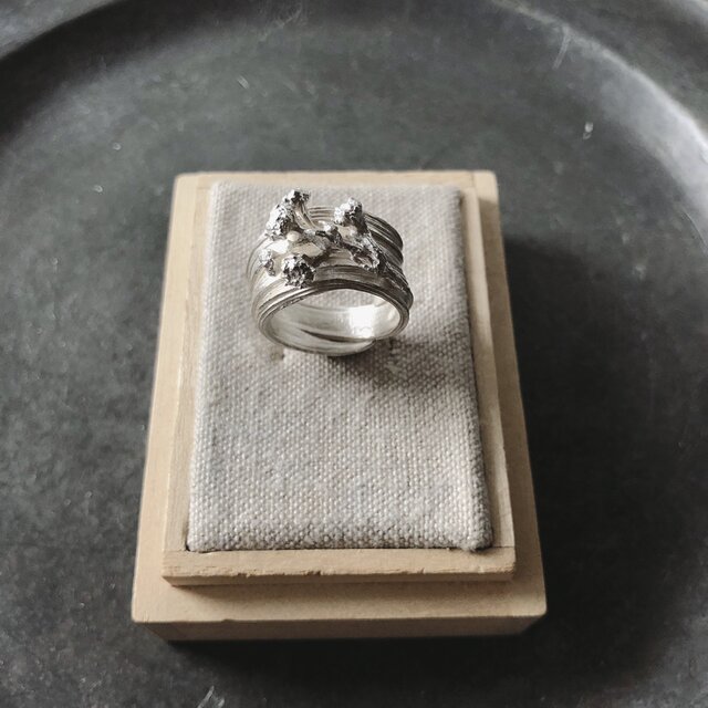 Botanical ring | iichi ハンドメイド・クラフト作品・手仕事品の通販