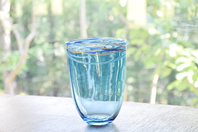 花瓶line~blu~ | iichi ハンドメイド・クラフト作品・手仕事品の通販