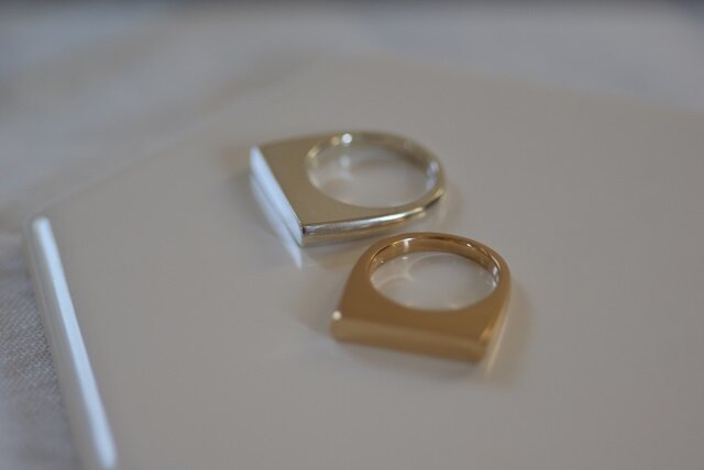 one (volume ring silver) | U | ハンドメイド通販 iichi（いいち）